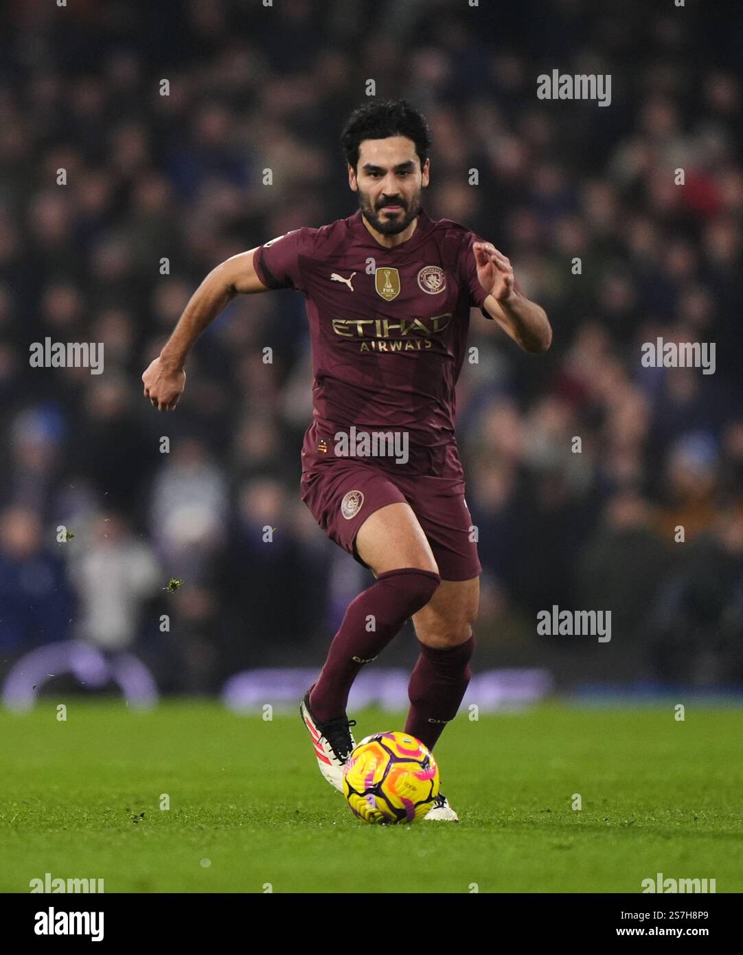 Manchester City's Ilkay Gundogan during the Premier League match at ...