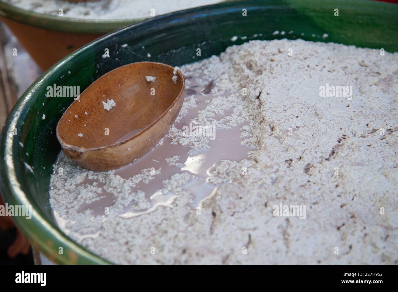Pozol is a traditional Mexican drink made from corn dough that ...