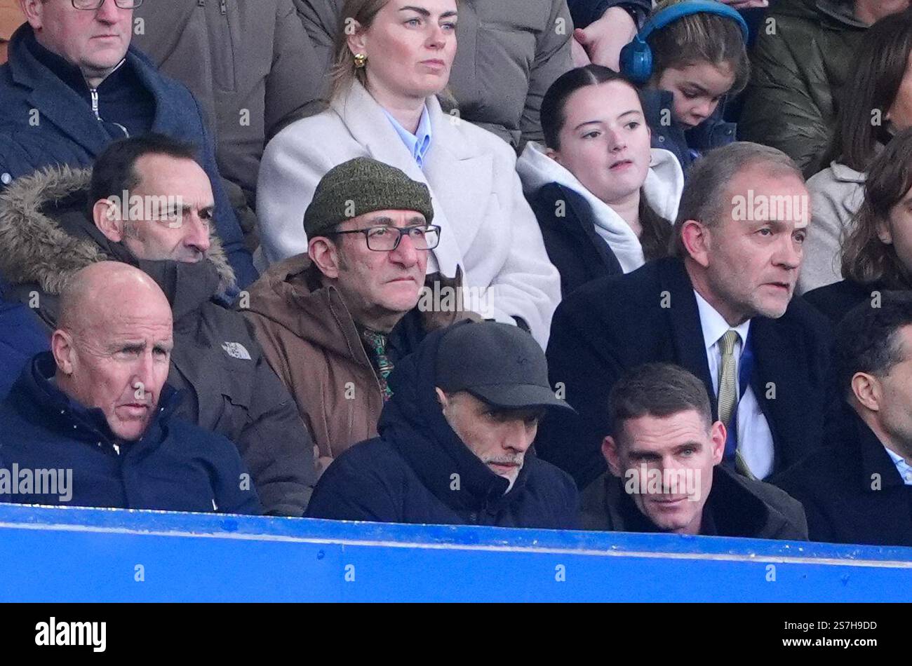 England manager Thomas Tuchel in the stands during the Premier League ...