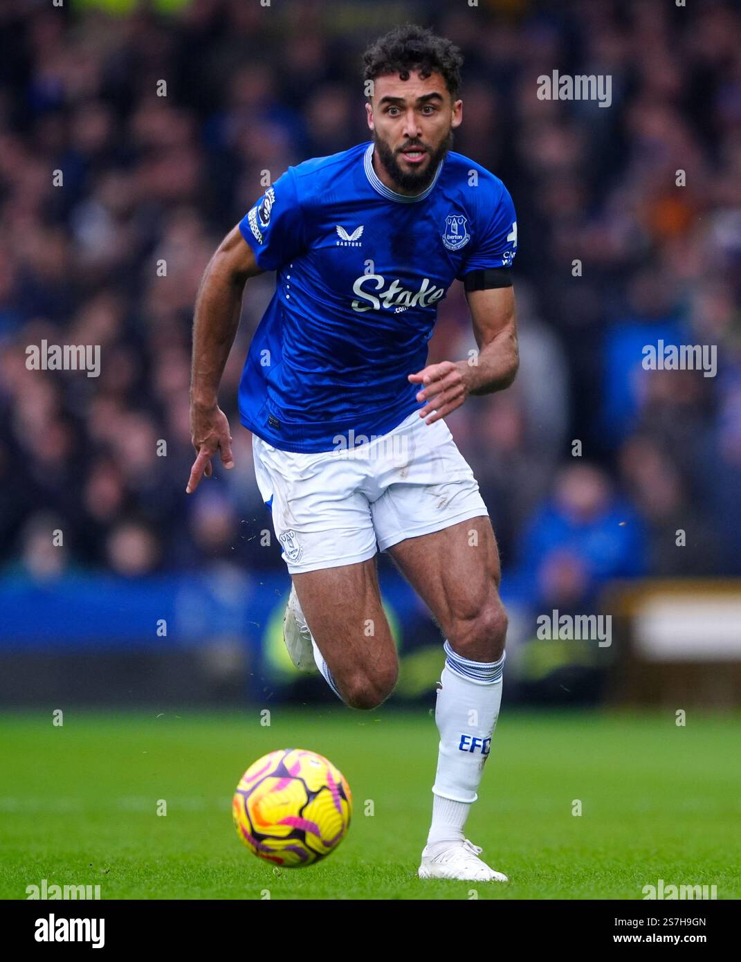 Everton's Dominic Calvert-Lewin during the Premier League match at ...