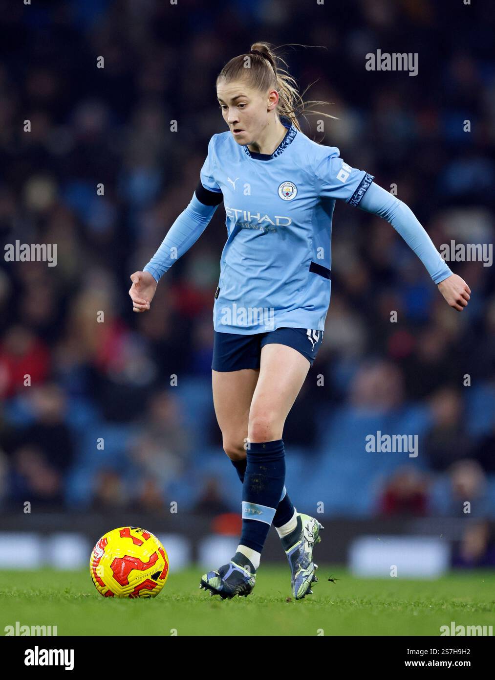Manchester City's Jess Park in action during the Barclays Women's Super ...