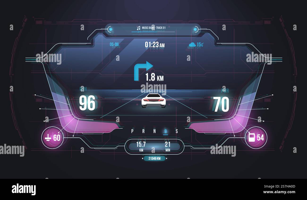 Cars infographic ui, analysis and diagnostics in the hud style. Modern ...