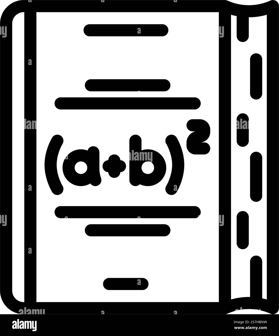 algebra education science line icon vector. algebra education science ...