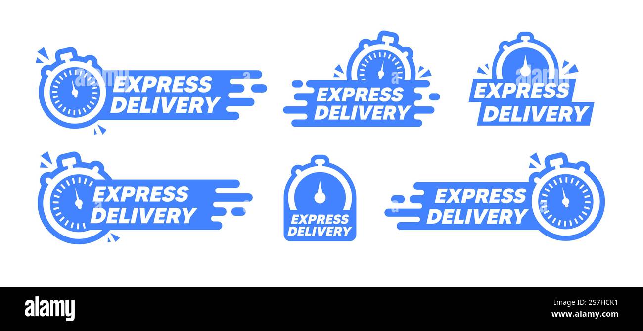 Timer stickers set. Timer, clock, stopwatch icons Stock Vector Image ...