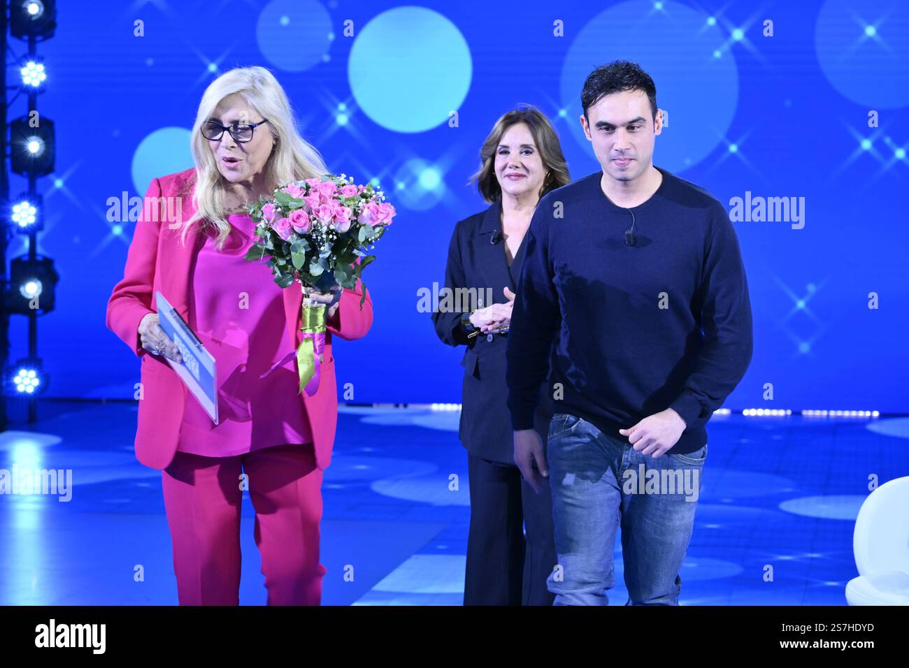 Rome, Italy. 19th Jan, 2025. Rome: Rai Studios ex Dear. Broadcast ...