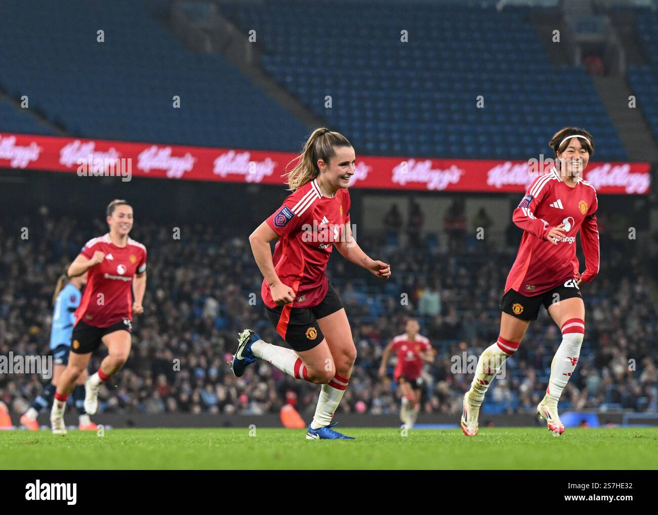 Manchester, UK. 19th Jan, 2025. Ella Toone of Manchester United Women ...