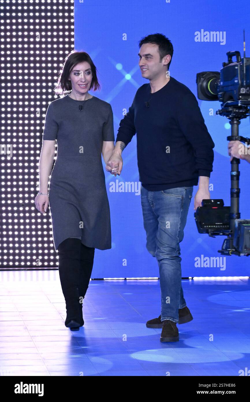 Rome, Italy. 19th Jan, 2025. Rome: Rai Studios ex Dear. Broadcast ...