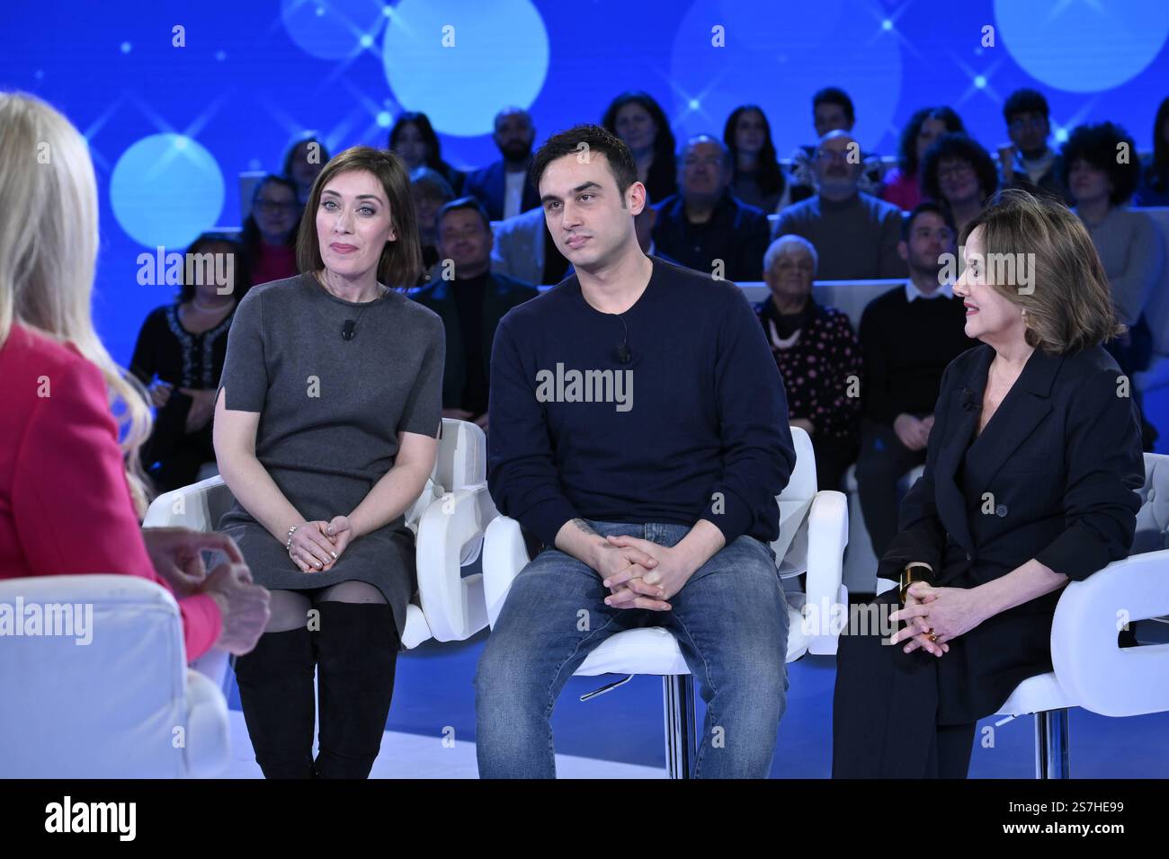 Rome, Italy. 19th Jan, 2025. Rome: Rai Studios ex Dear. Broadcast ...