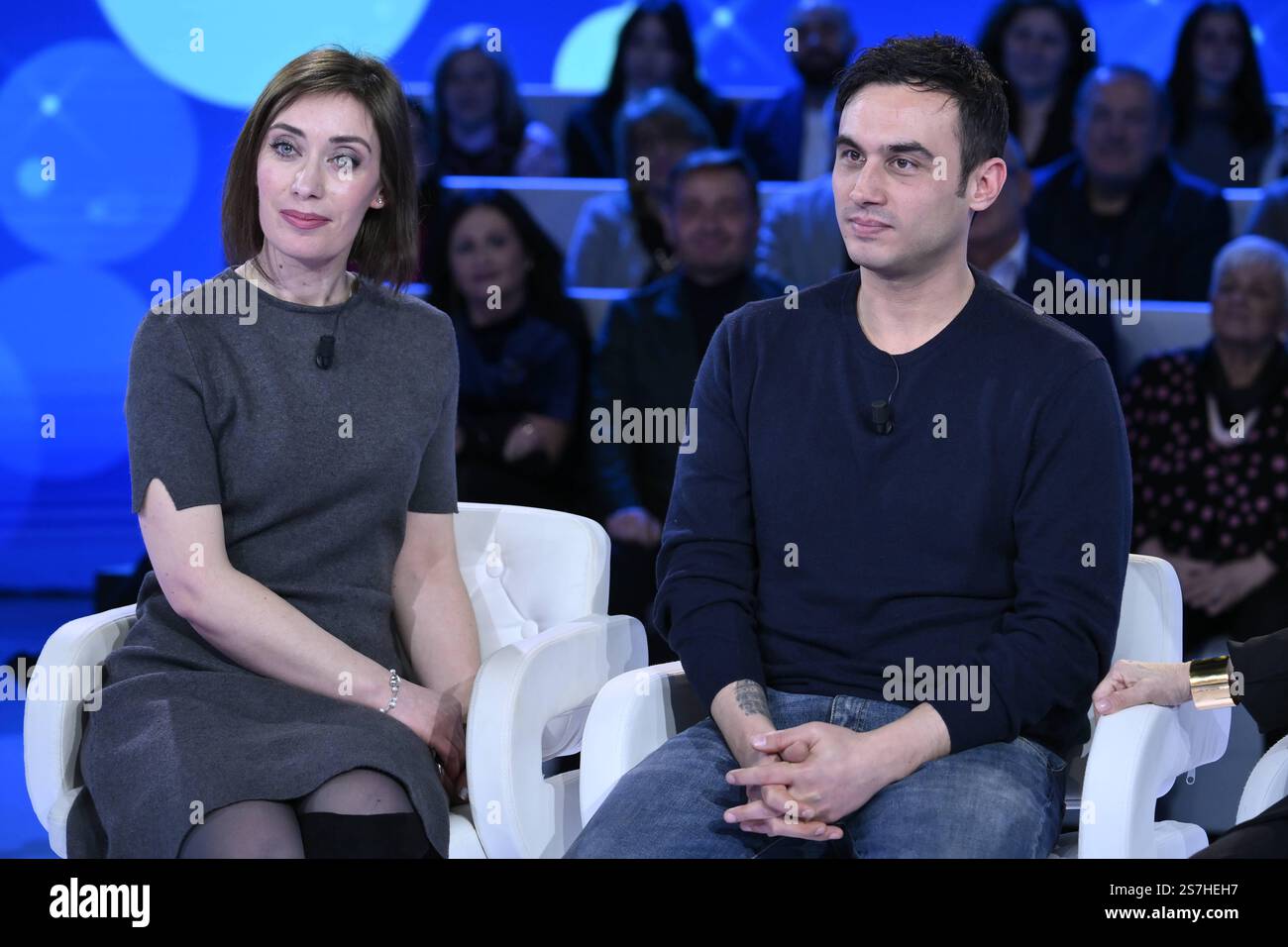 Rome, Italy. 19th Jan, 2025. Rome: Rai Studios ex Dear. Broadcast ...