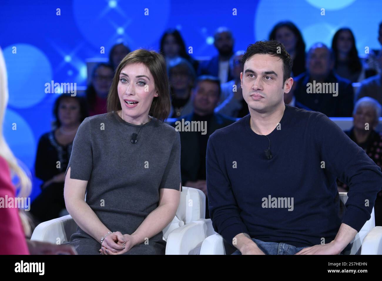 Rome, Italy. 19th Jan, 2025. Rome: Rai Studios ex Dear. Broadcast ...