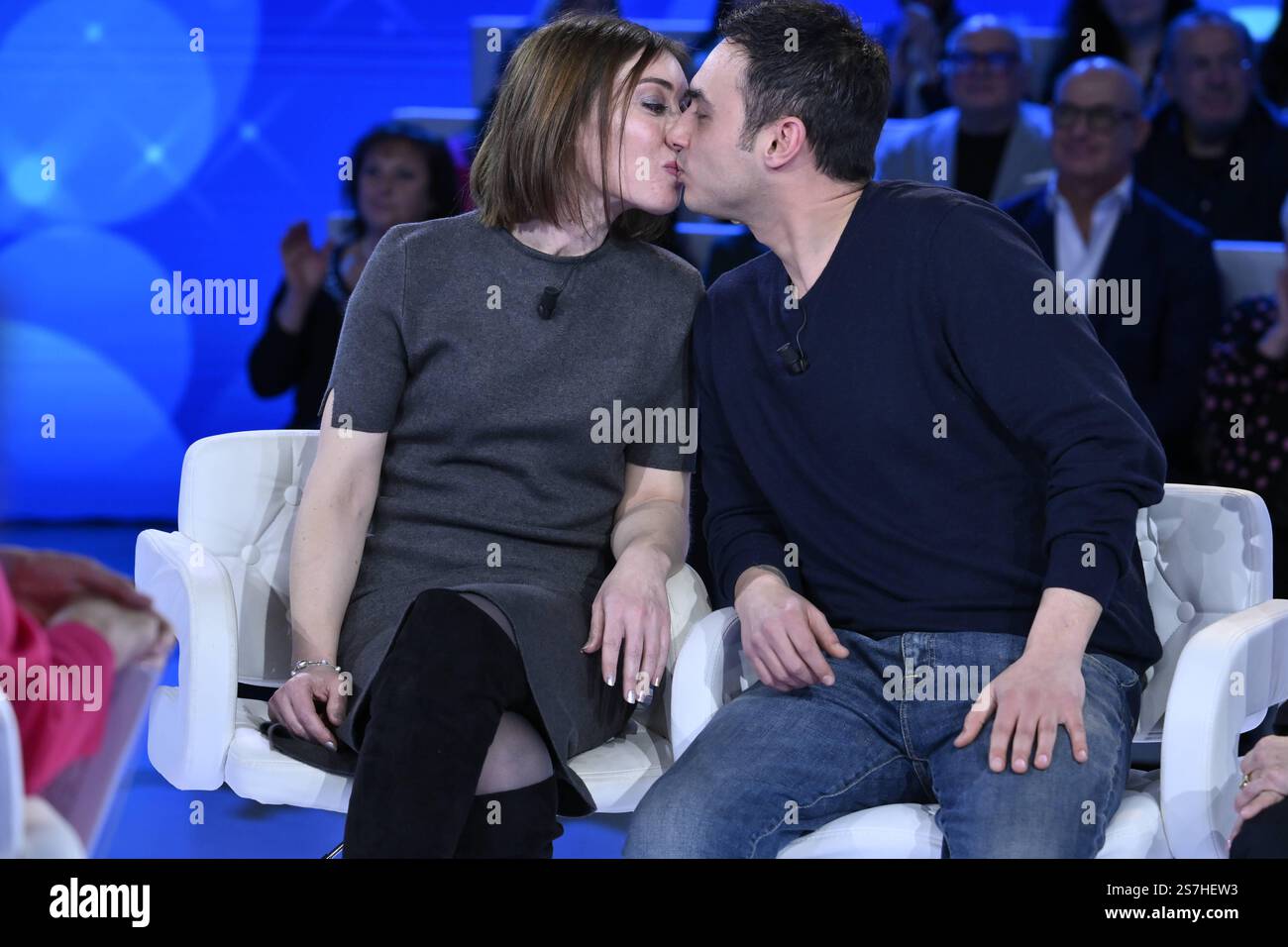 Rome, Italy. 19th Jan, 2025. Rome: Rai Studios ex Dear. Broadcast ...