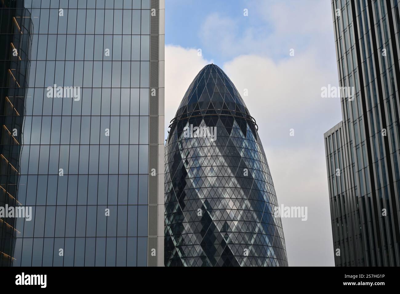 The Gherkin building Stock Photo - Alamy