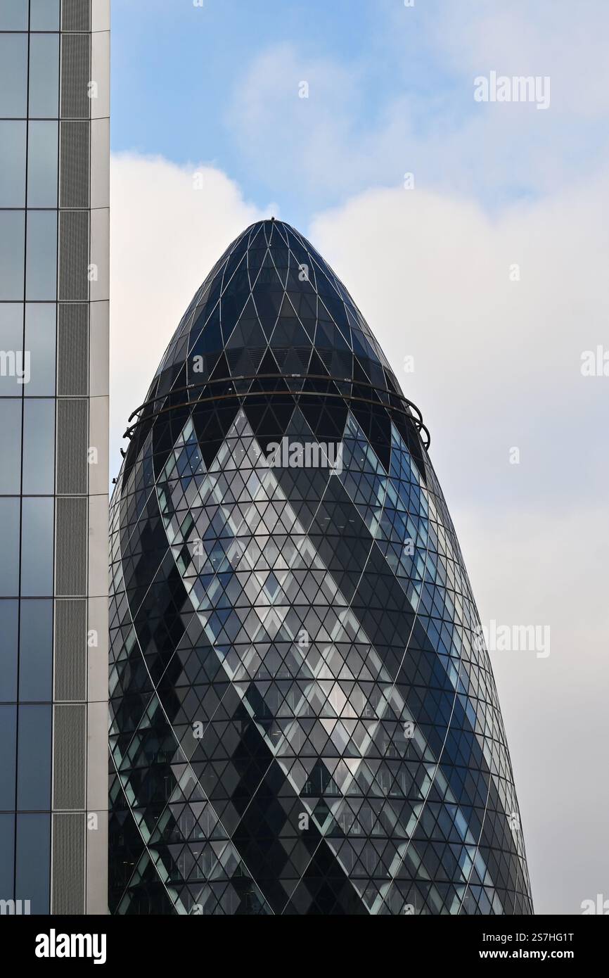 The Gherkin building Stock Photo - Alamy