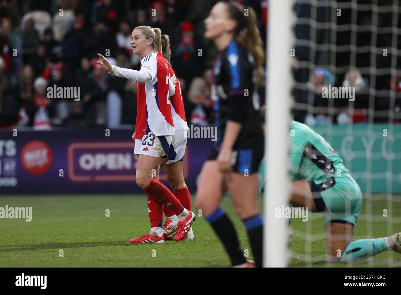 Borehamwood, UK. 19th Jan, 2025. Alessia Russo of Arsenal Women ...