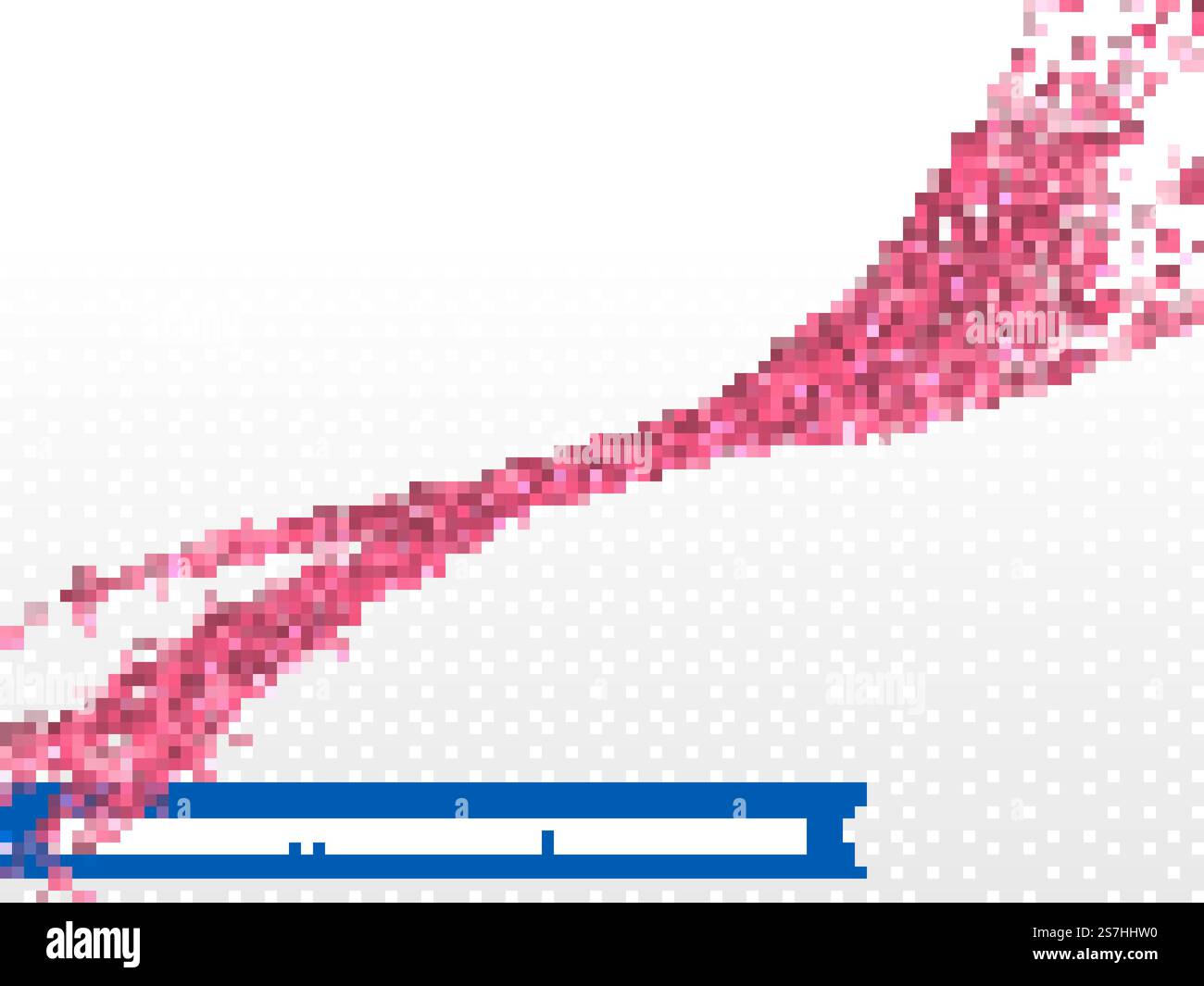 Pink hearts trace or vector wedding love comet trace confetti trail ...