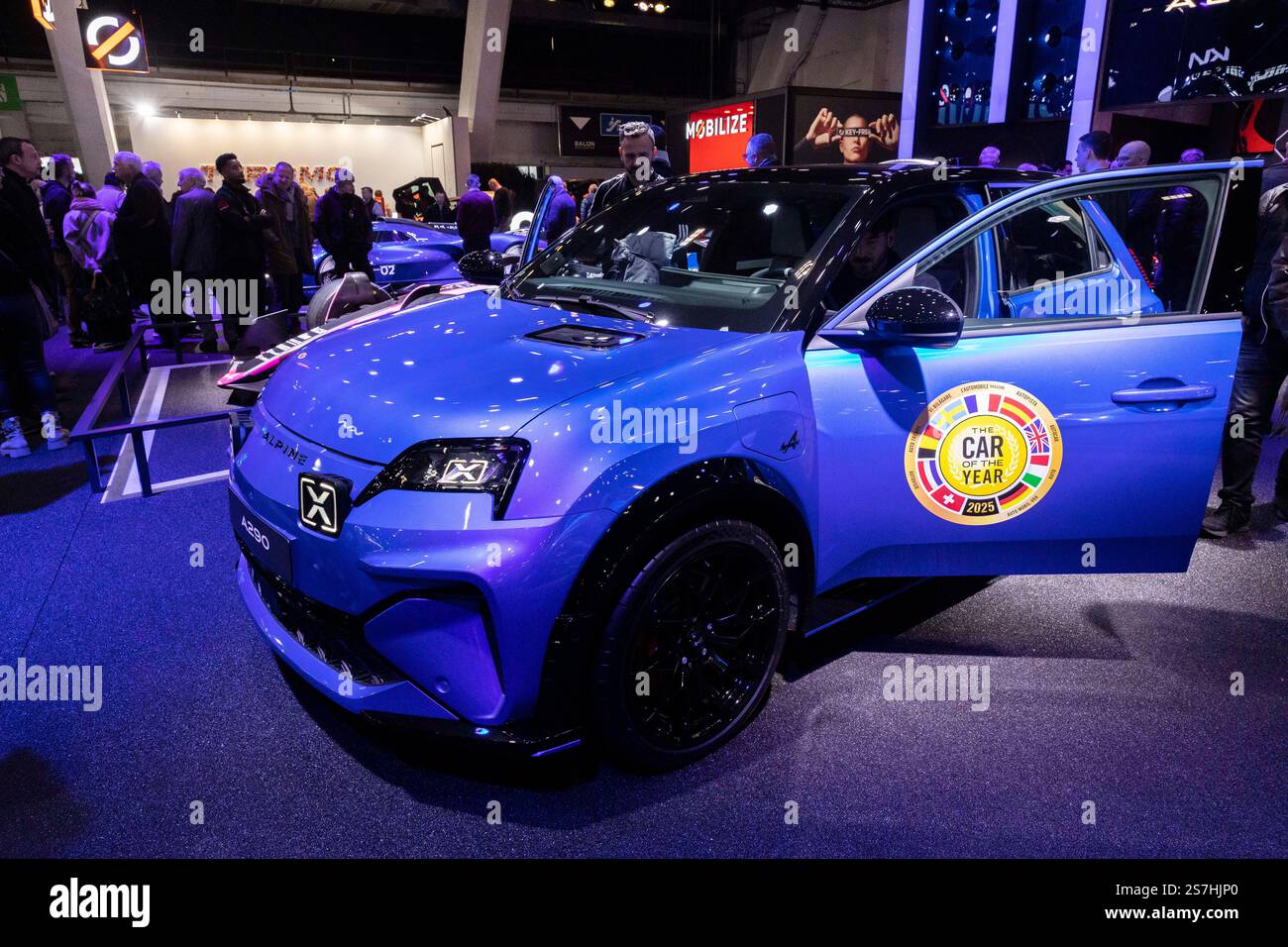 Nicolas Landemard / Le Pictorium - report Motor Show in Brussels. - 17 ...