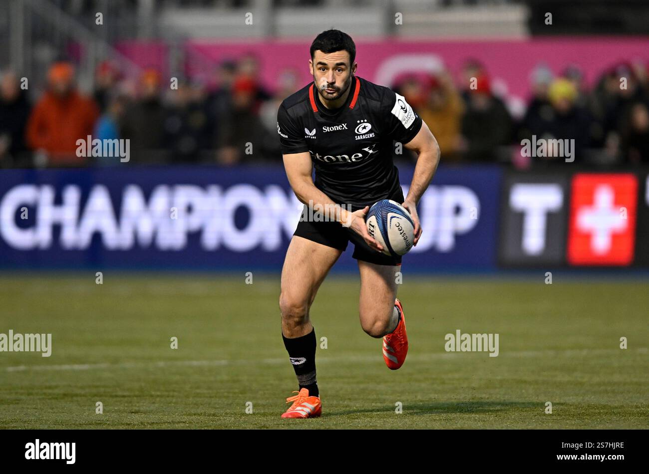 Barnet, United Kingdom. 19th Jan, 2025. Investec Champions Cup ...