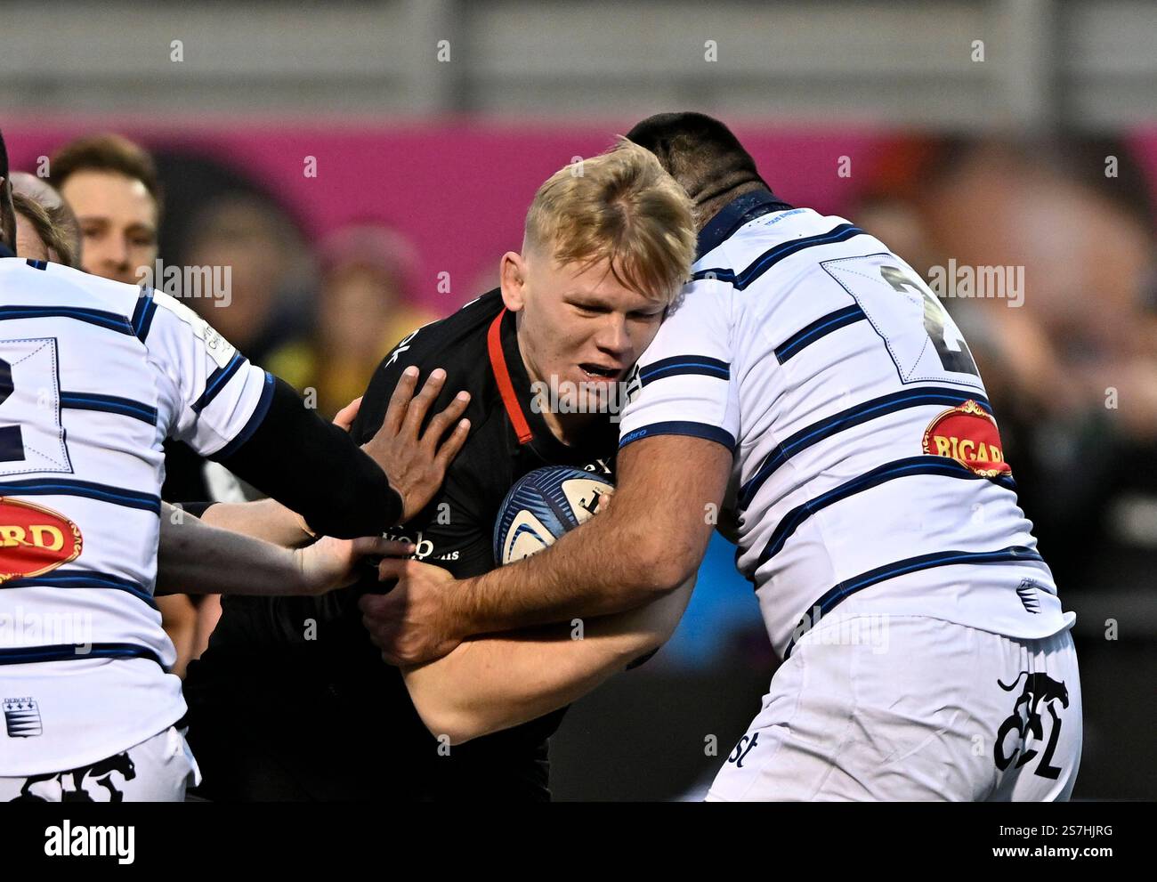 Barnet, United Kingdom. 19th Jan, 2025. Investec Champions Cup ...