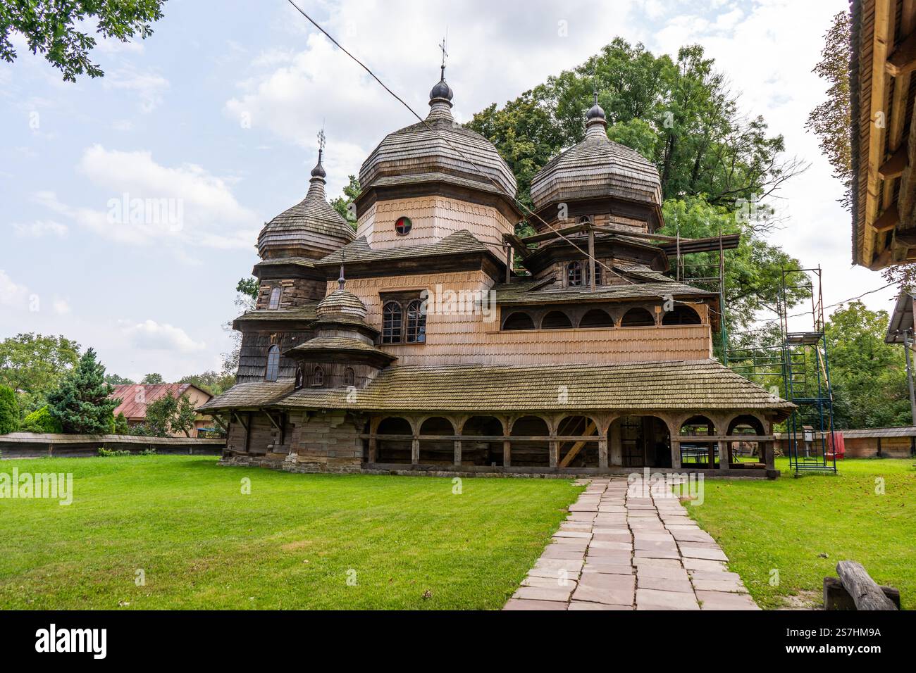 Church of St. George in Drogobich is a monument to Galician wooden ...