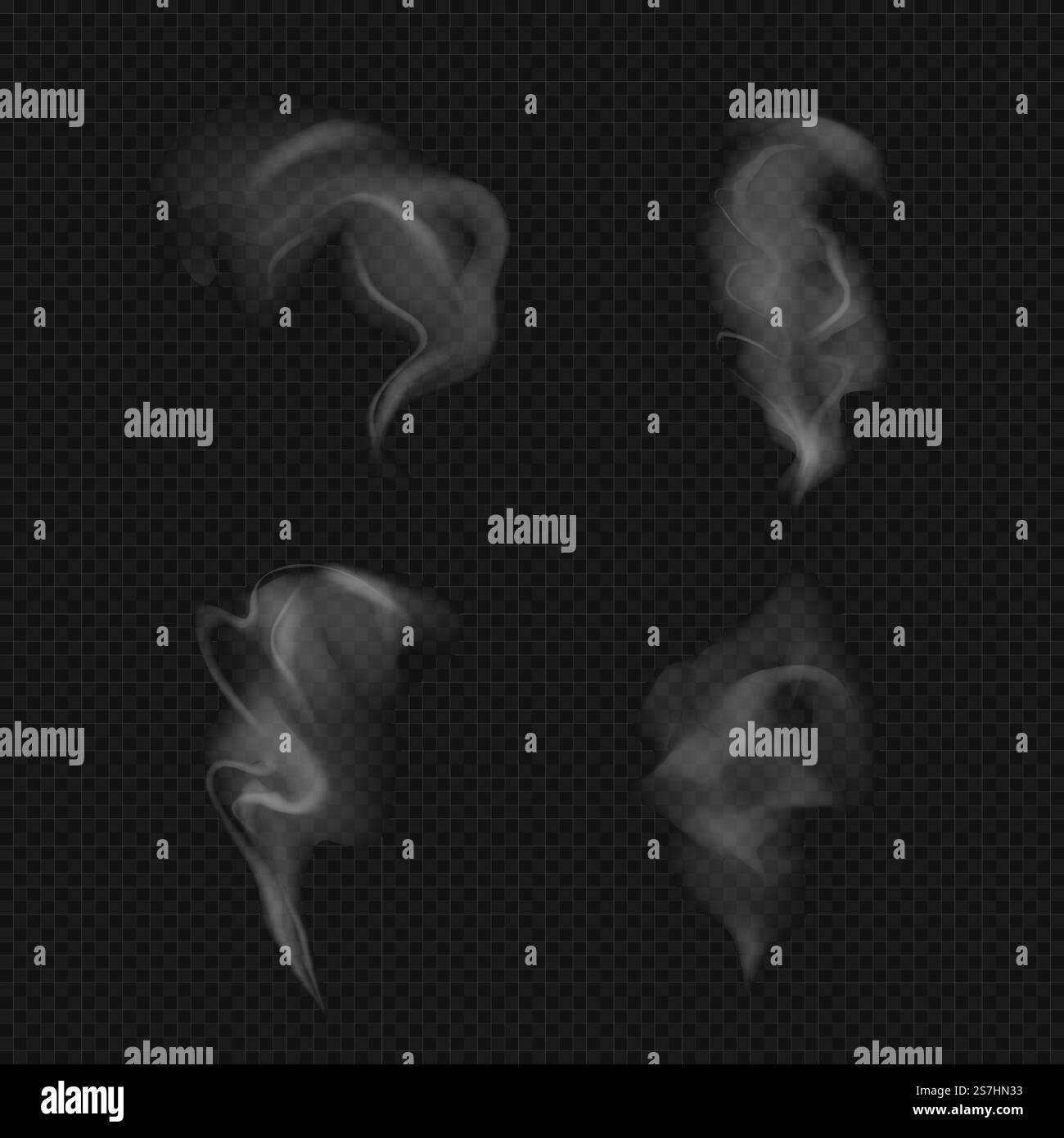 Realistic smoke against dark background hi-res stock photography and ...