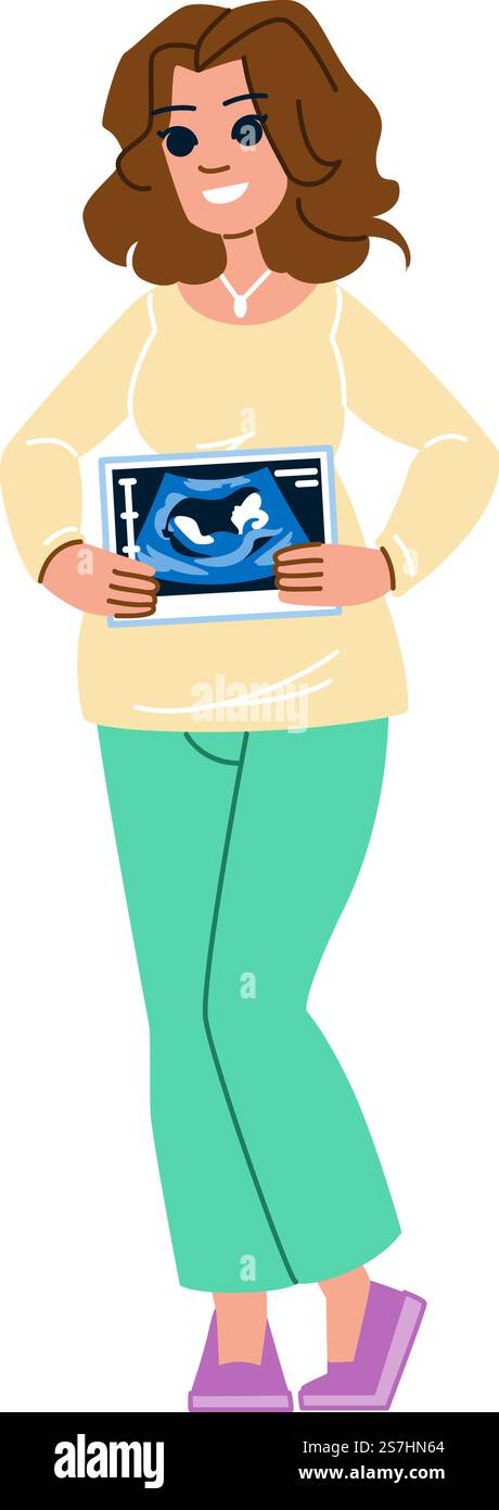 Sonogram baby Stock Vector Images - Alamy