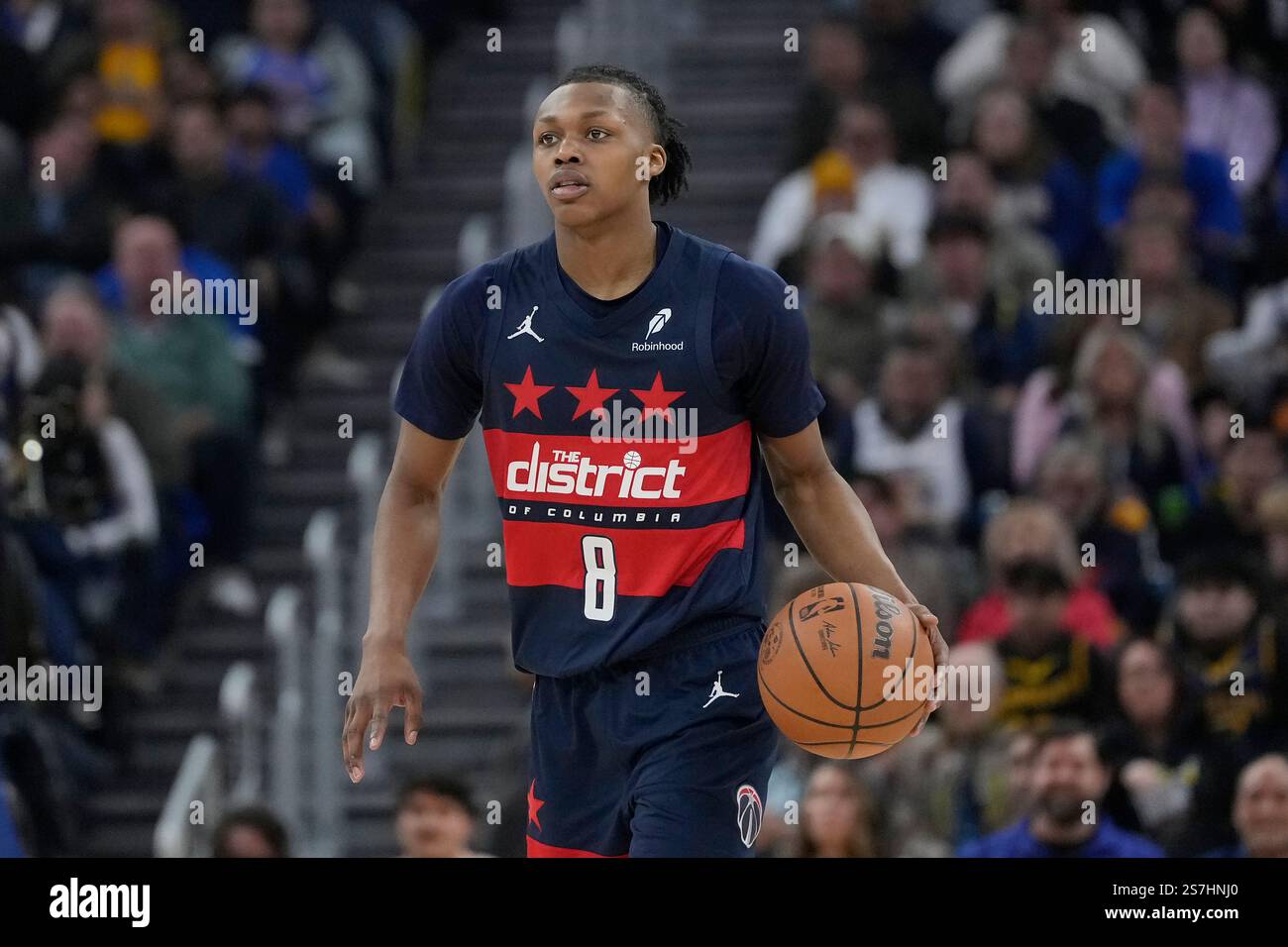 Washington Wizards guard Carlton Carrington during an NBA basketball ...