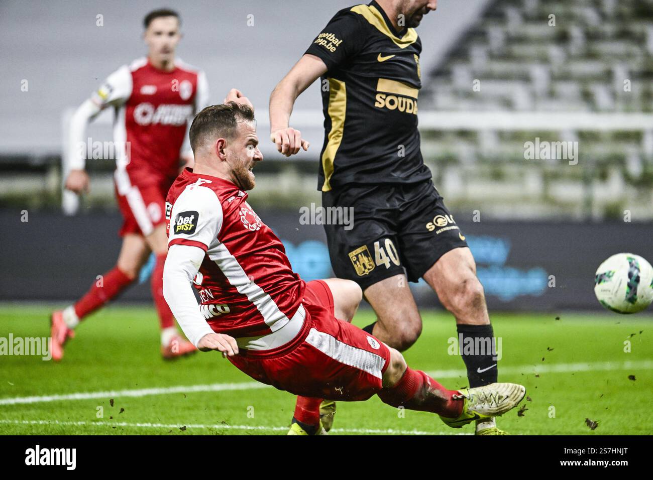 Antwerpen, Belgium. 19th Jan, 2025. Antwerp's Vincent Janssen pictured ...