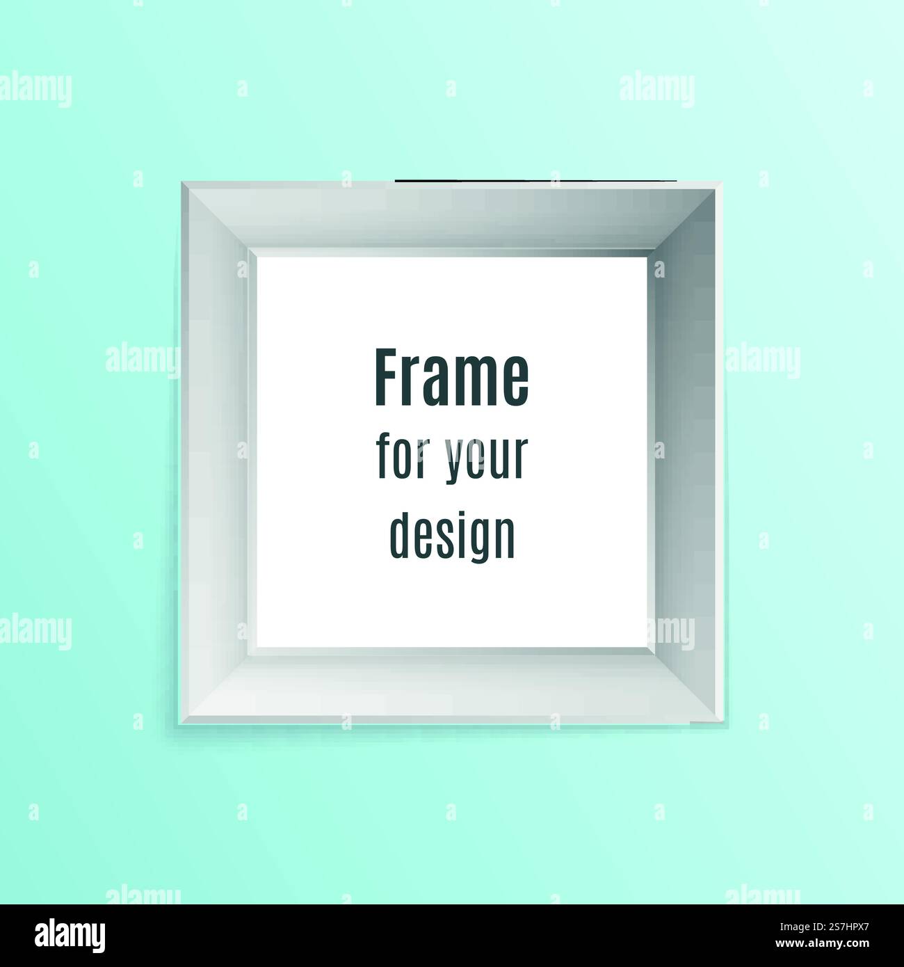 Set of vintage realistic photo frames isolated on transparent ...