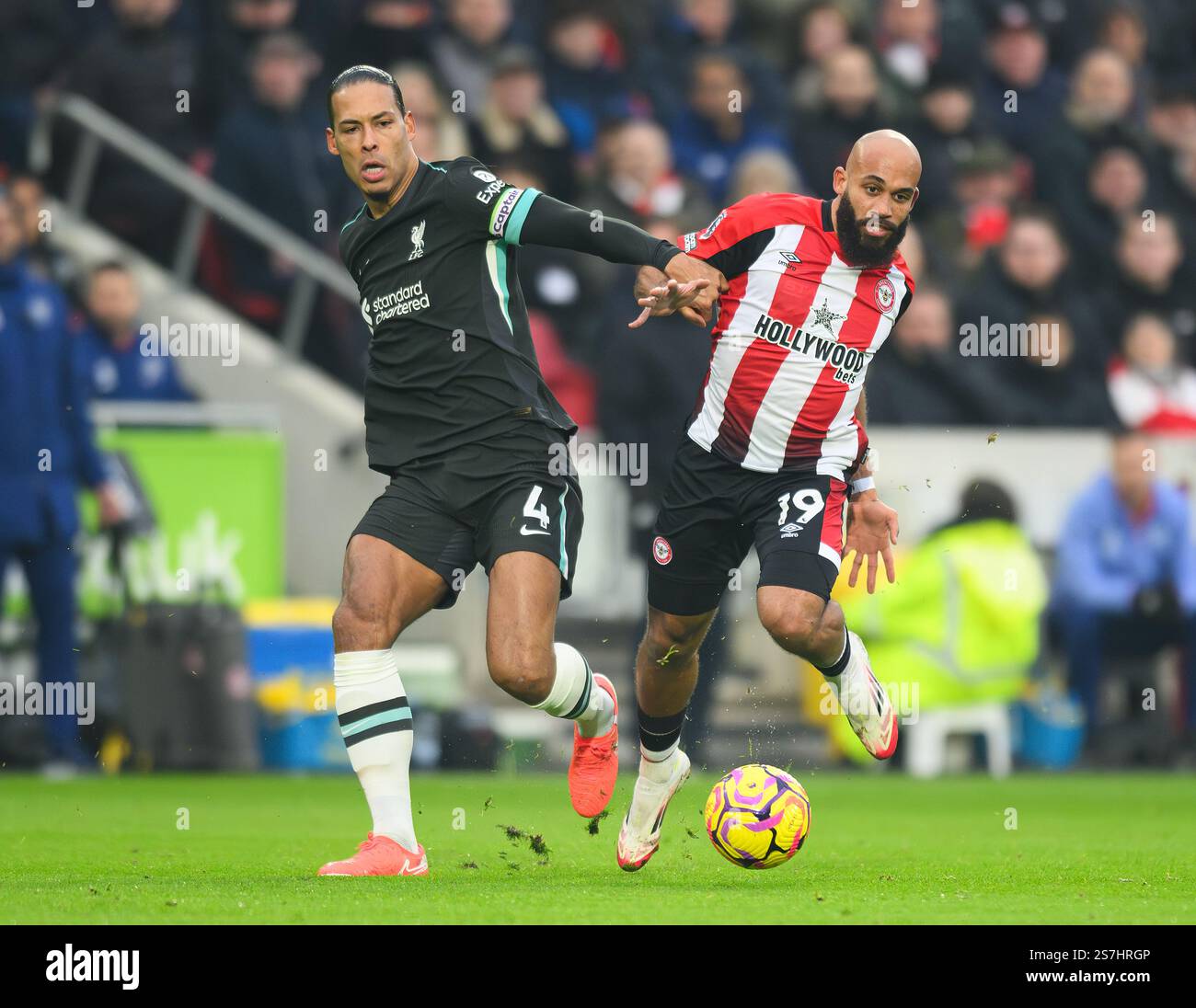 London, UK. 18th Jan, 2025. Brentford v Liverpool - Premier League ...