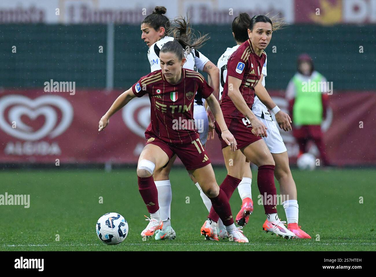 Emilie Haavi of AS Roma during the Serie A match between Roma women v ...