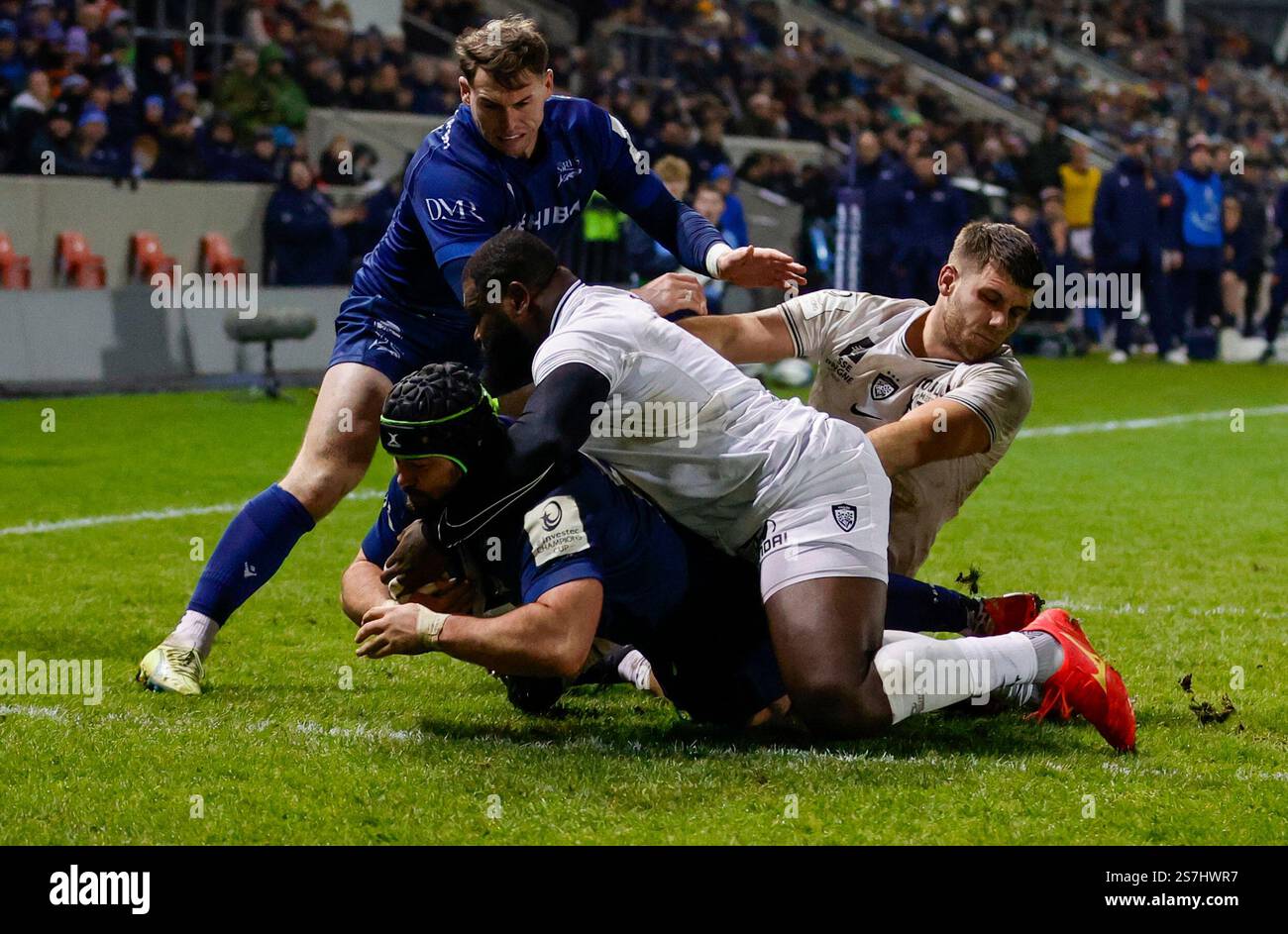 Salford, Lancashire, UK. 19th January 2025; Salford Community Stadium ...