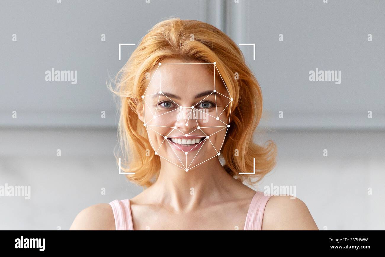Facial recognition technology for personal identification in modern ...
