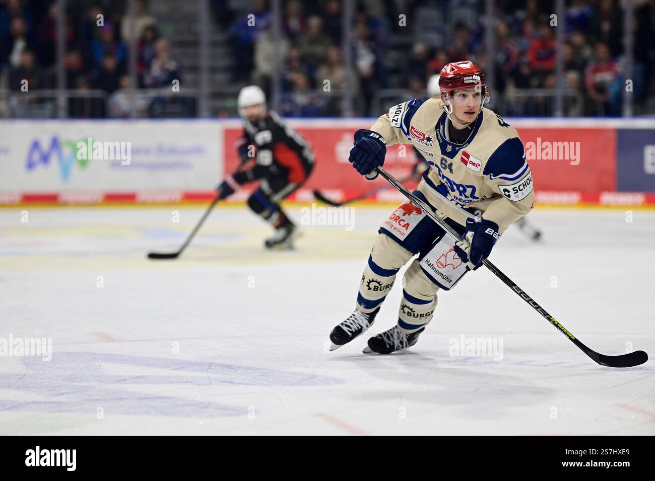 Mannheim, Deutschland. 19th Jan, 2025. Boaz Bassen (Schwenninger Wild ...