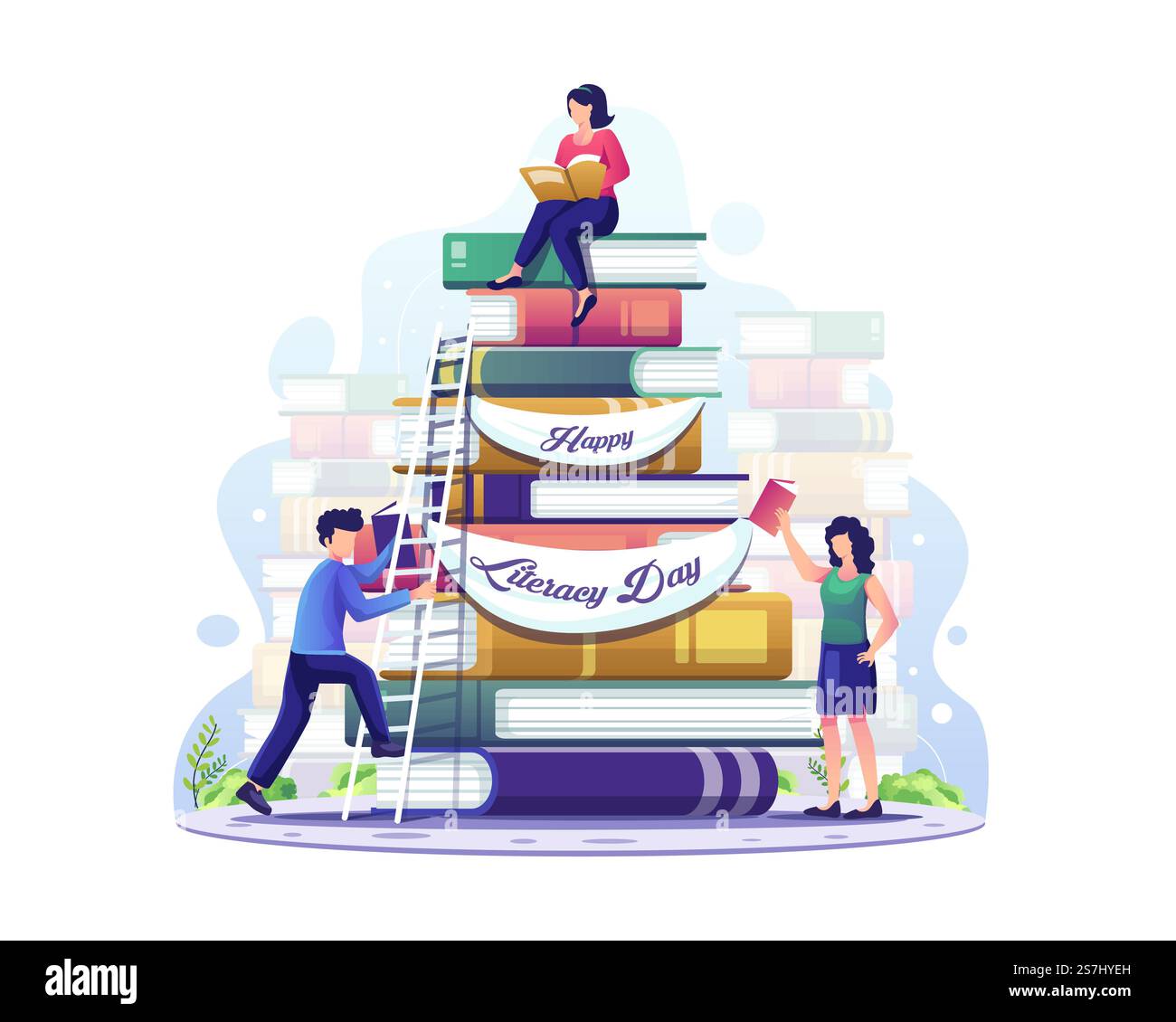 Together library Cut Out Stock Images & Pictures - Alamy