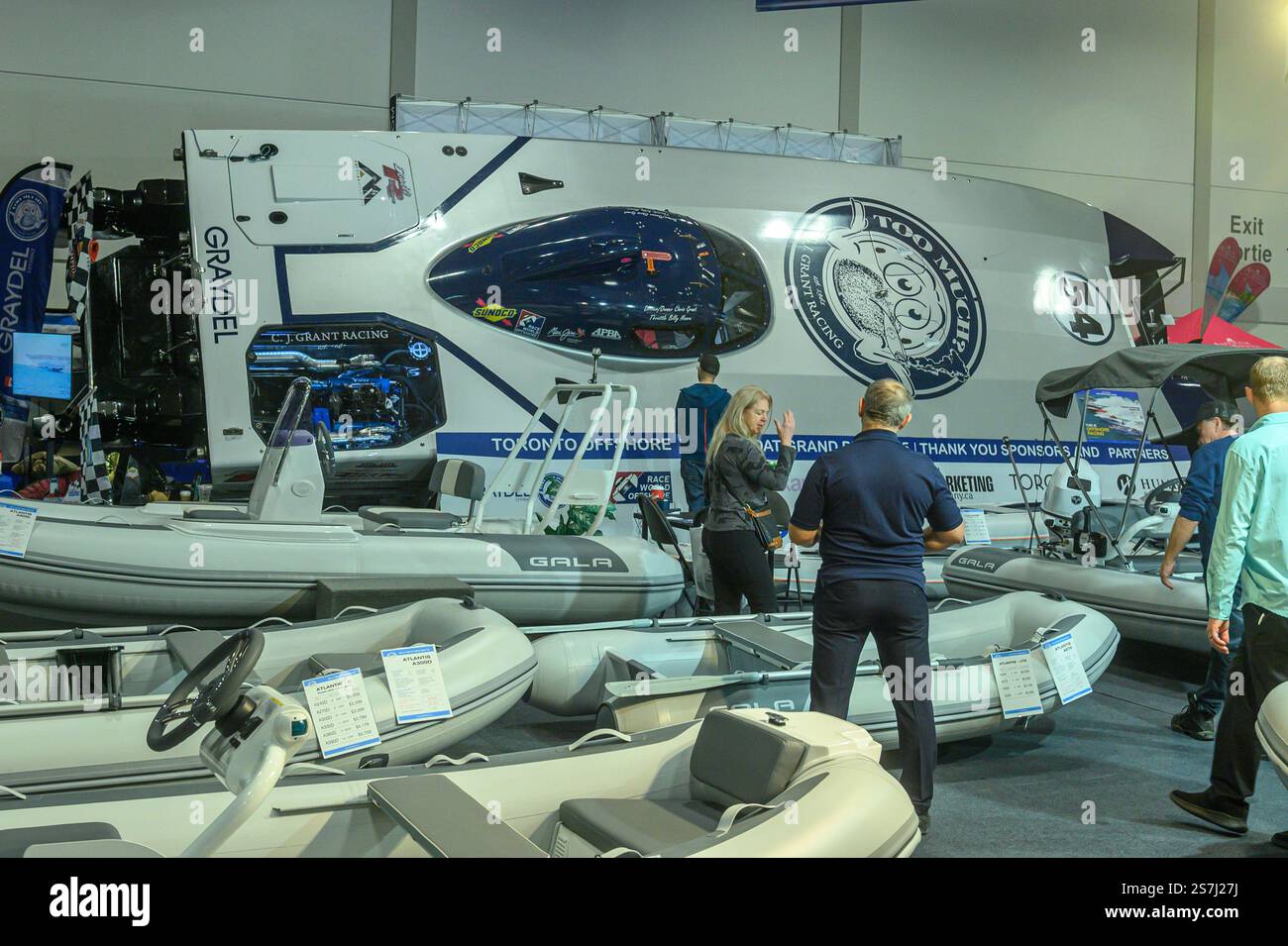 Toronto, ON, Canada – January 18, 2025: Graydel #54 Super Cat Race Boat ...