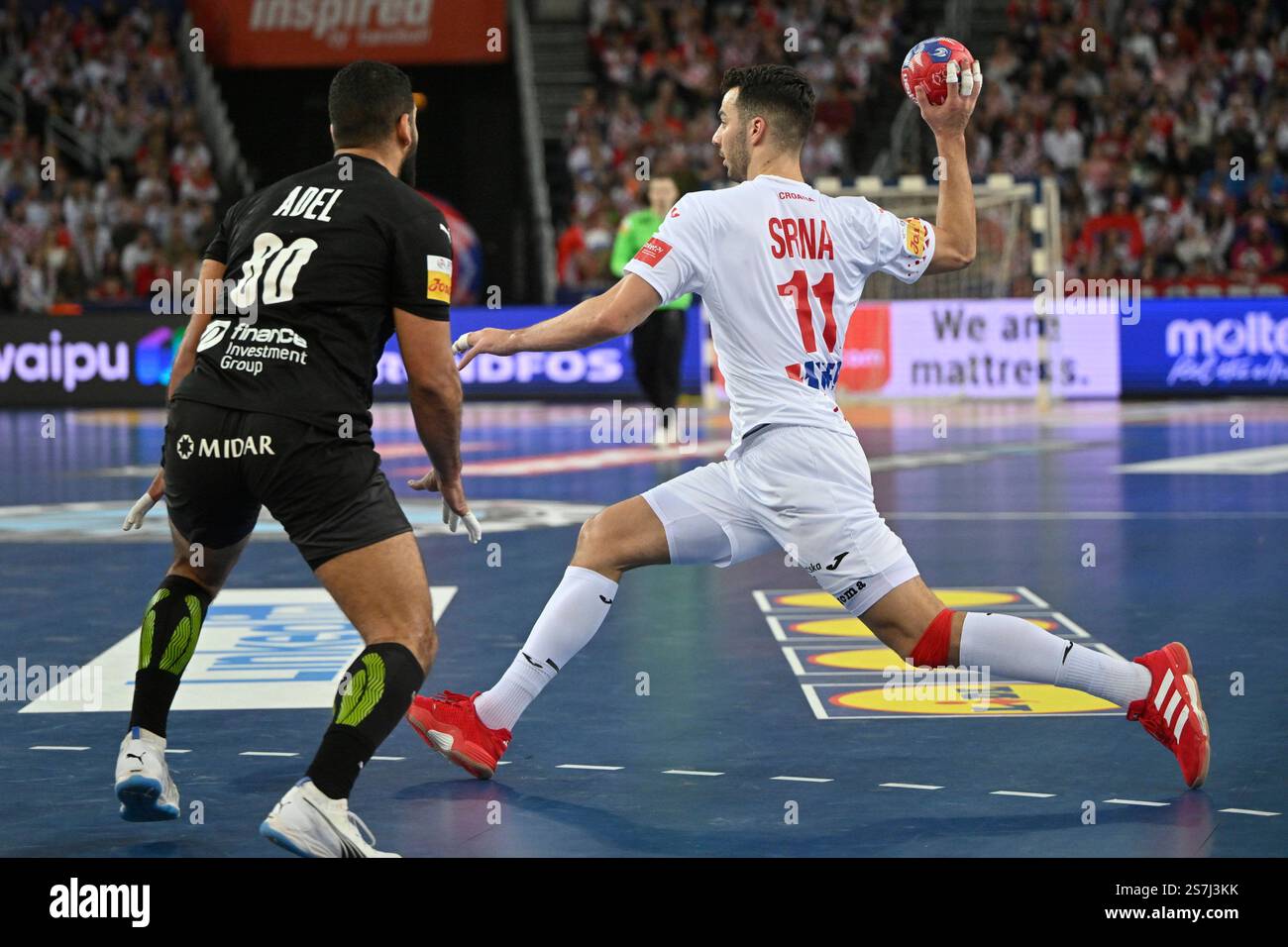 Croatia, Zagreb, 190125. Arena Zagreb. IHF World Handball Championship ...