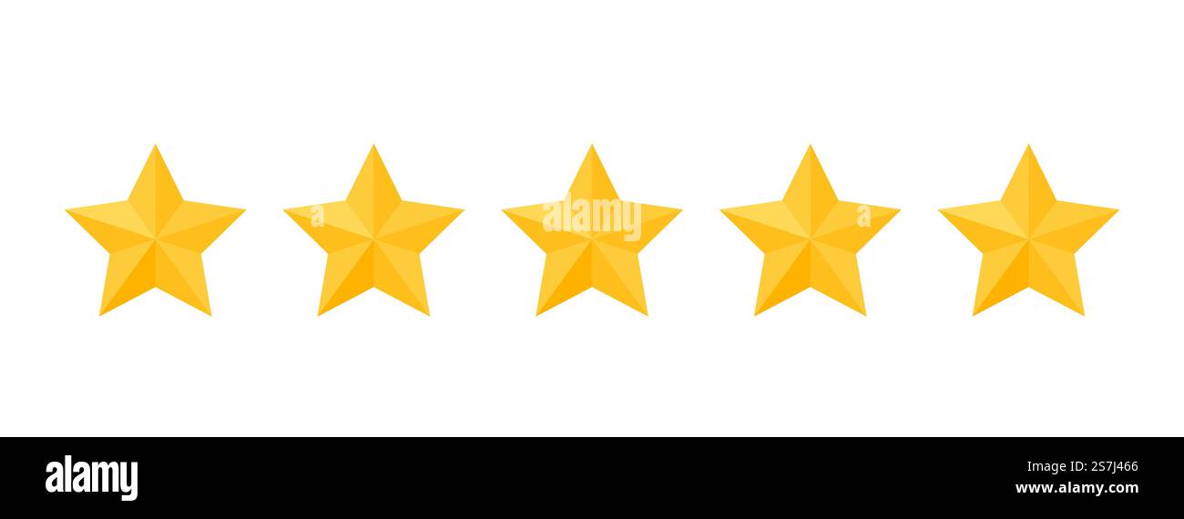 Five stars rating review. 5 yellow rate feedback marks. Product ...