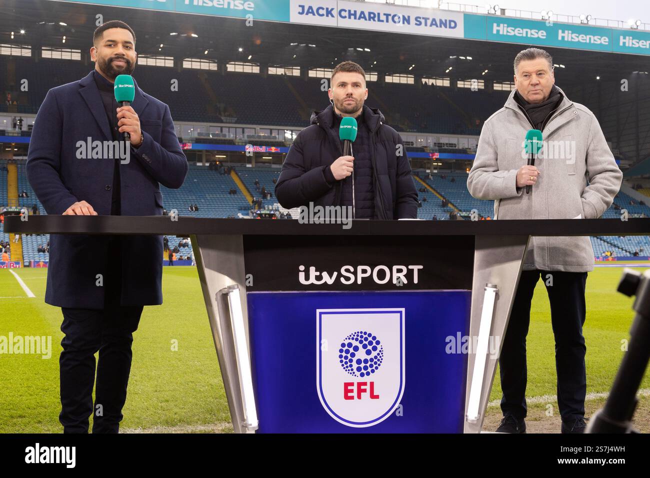 Elland Road stadium, Leeds, 19th January 2025 Leeds United vs Sheffield ...