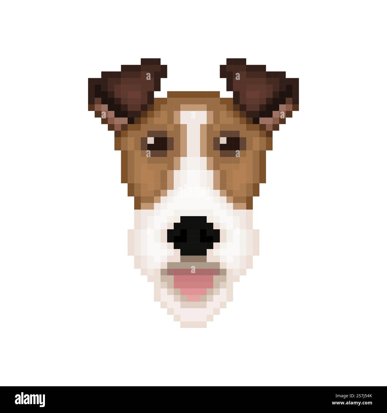 Fox terrier illustration Stock Vector Images - Alamy