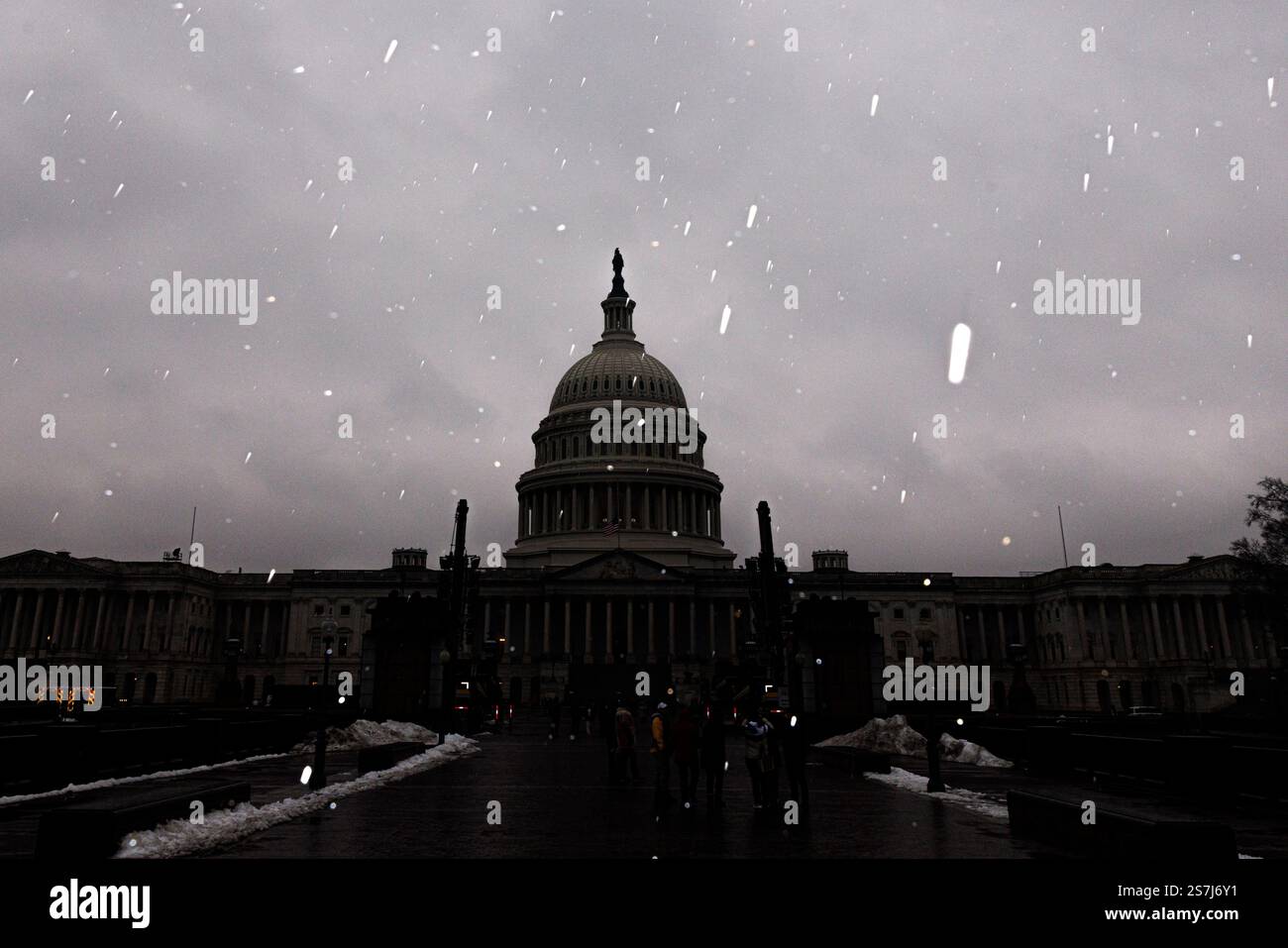 Washington, United States. 19th Jan, 2025. The Capitol Building is seen ...