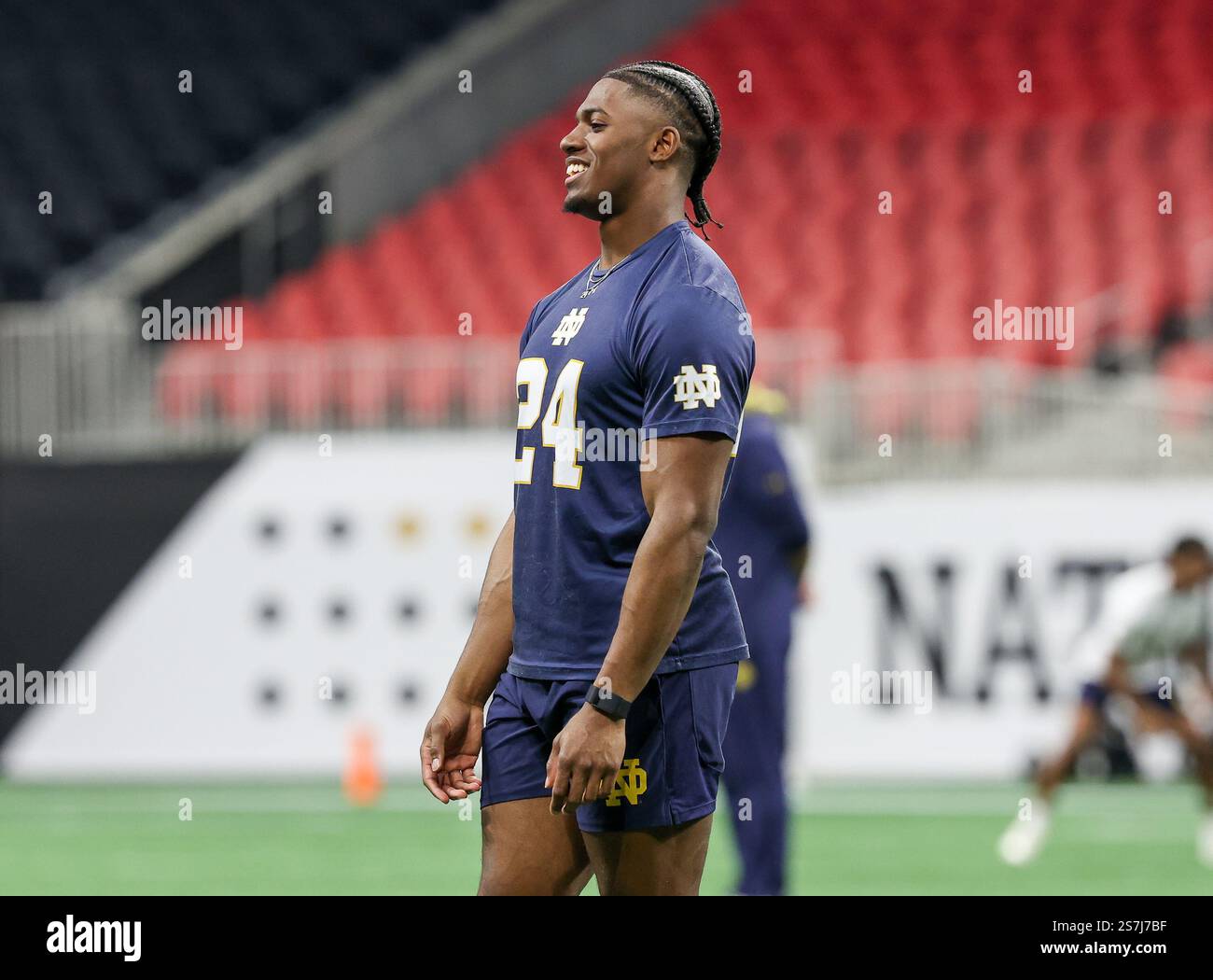 January 18, 2025: Notre Dame Fighting Irish running back Jadarian Price ...