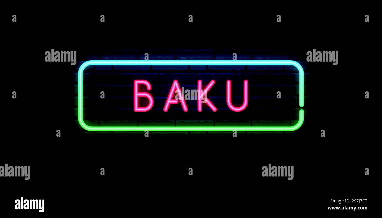 Baku 2021 Stock Vector Images - Alamy