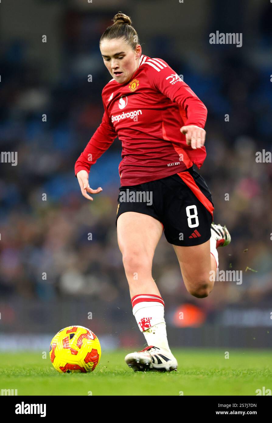 Manchester United's Grace Clinton in action during the Barclays Women's ...