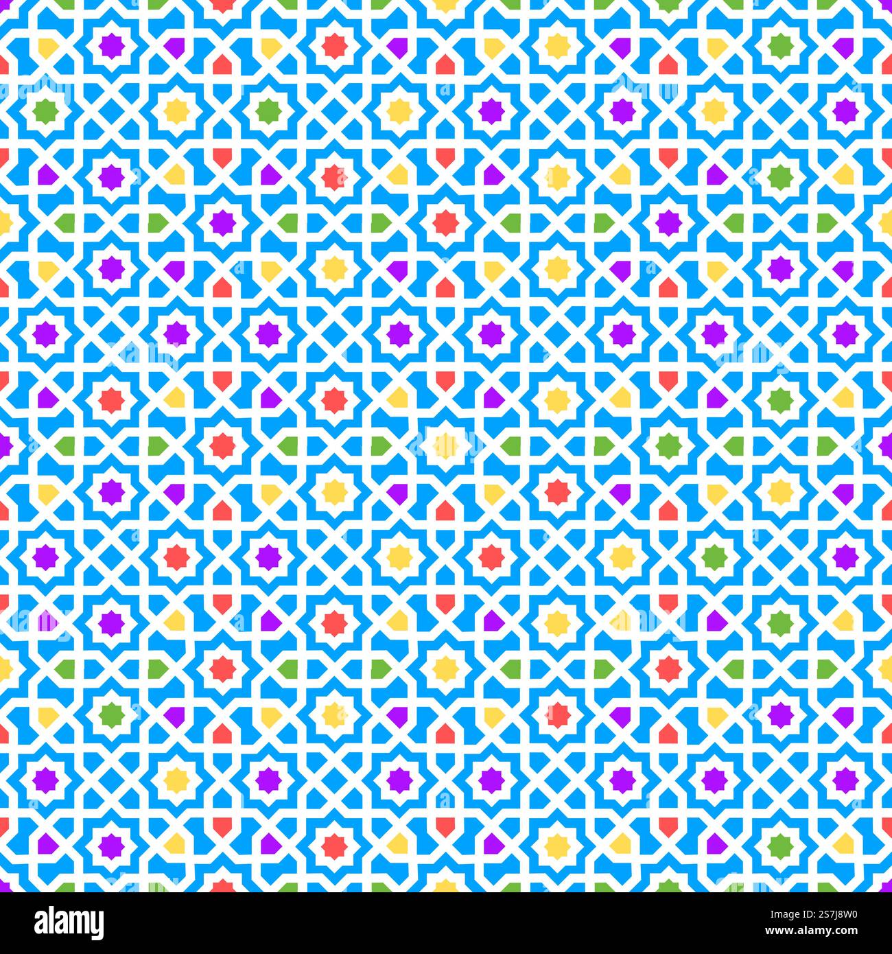 Arabic pattern seamless texture decor. Vector illustration Stock Vector ...