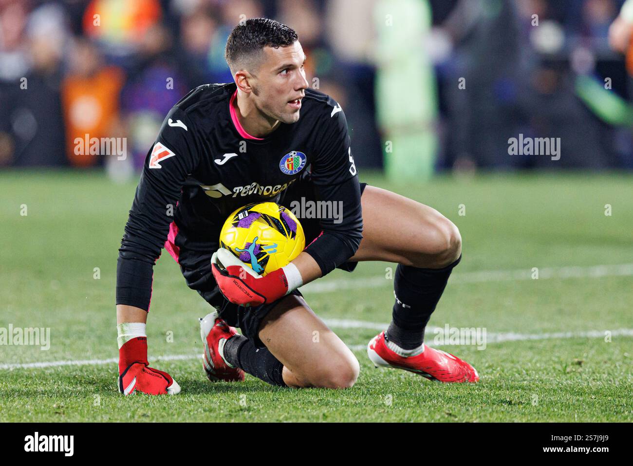Getafe, Spain. 18th Jan, 2025. David Soria (Getafe CF) seen in action ...