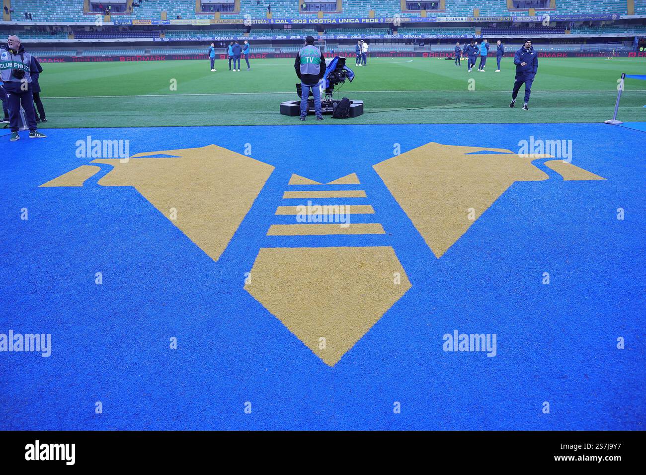 Marcantonio Bentegodi, Verona, Italy. 19th Jan, 2025. Serie A Football ...