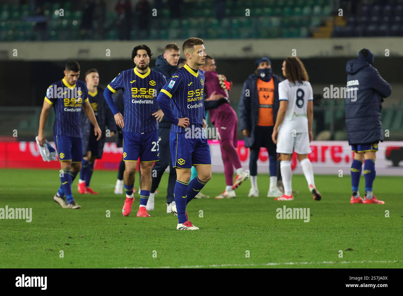 Marcantonio Bentegodi, Verona, Italy. 19th Jan, 2025. Serie A Football ...