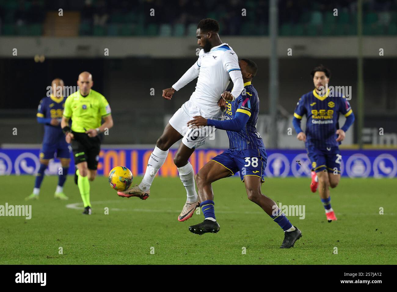 Marcantonio Bentegodi, Verona, Italy. 19th Jan, 2025. Serie A Football ...