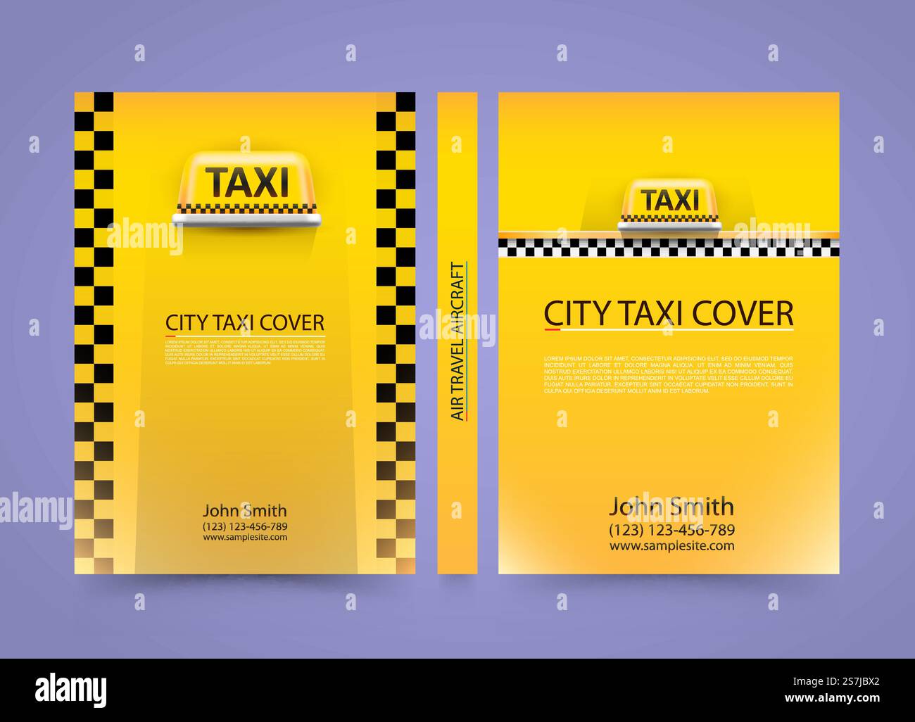 Taxi business card, Traffic cover background, A4 size paper, Vector ...