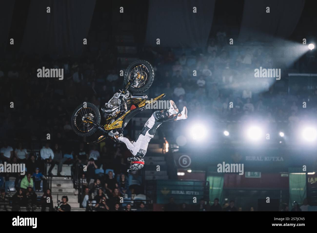 David Rinaldo participating in a Freestyle Show in Donostia-San ...